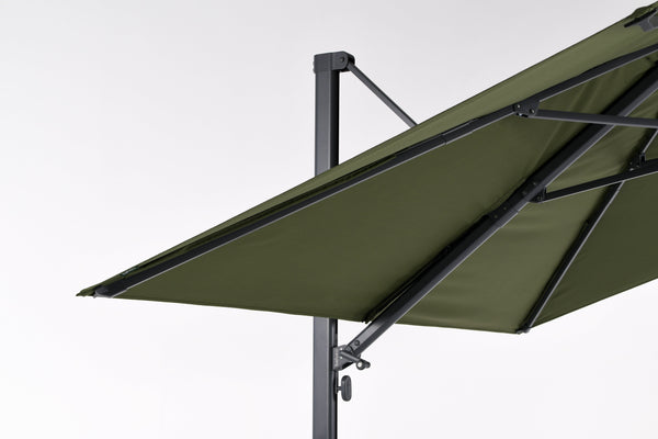 Belveo®: Durable windproof parasols - Patented system