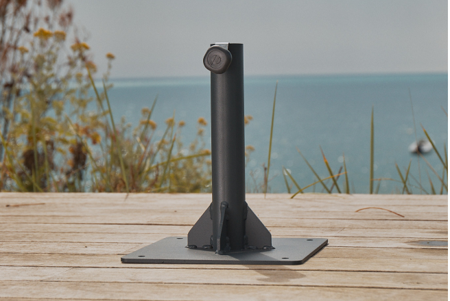 Belveo®: Durable windproof parasols - Patented system