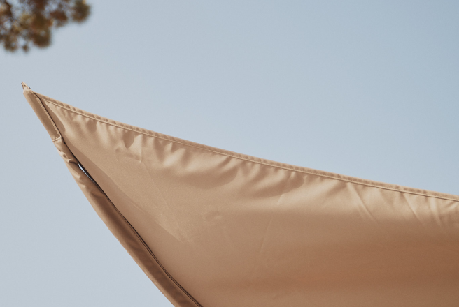 Belveo®: Durable windproof parasols - Patented system