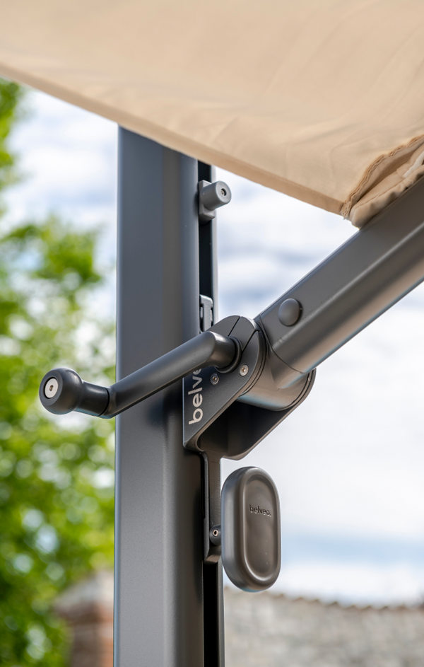 Windproof cantilever parasols: Elegance & durability - Belveo®